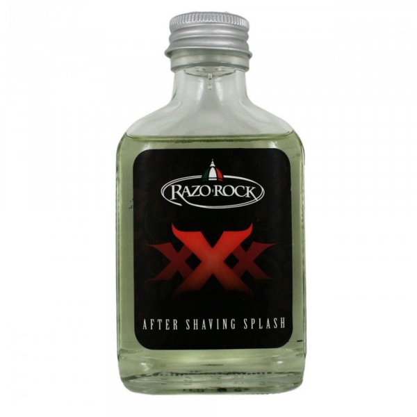 Après-rasage Razorock XXX - aux notes de Cologne raffinée.