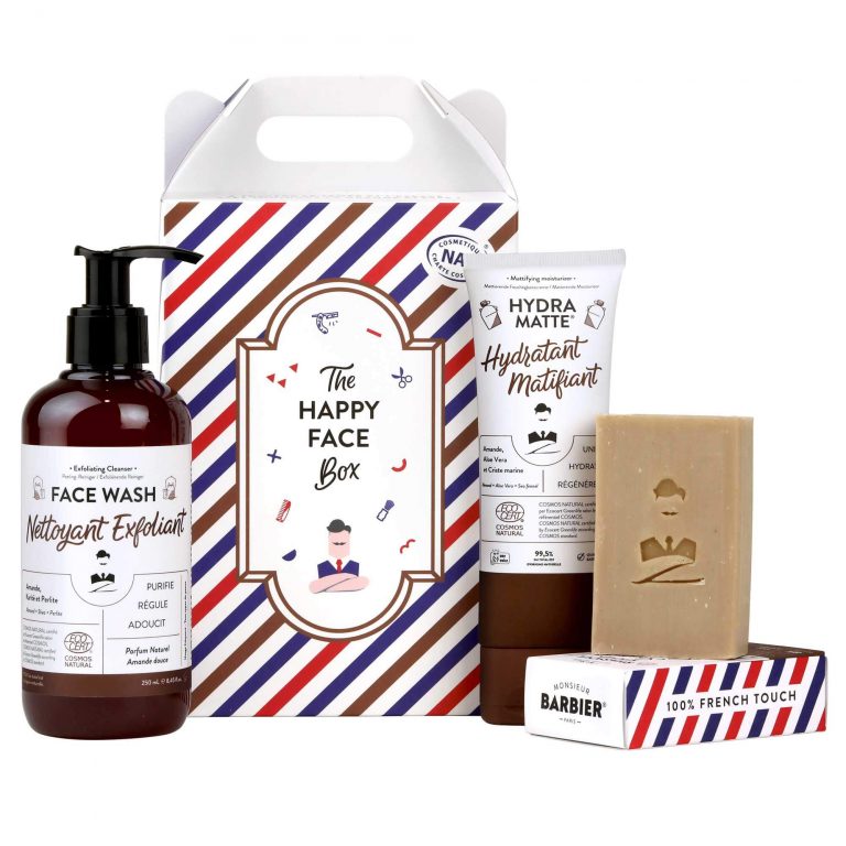 The Happy Face Box Monsieur Barbier, kit complet pour une belle gueule